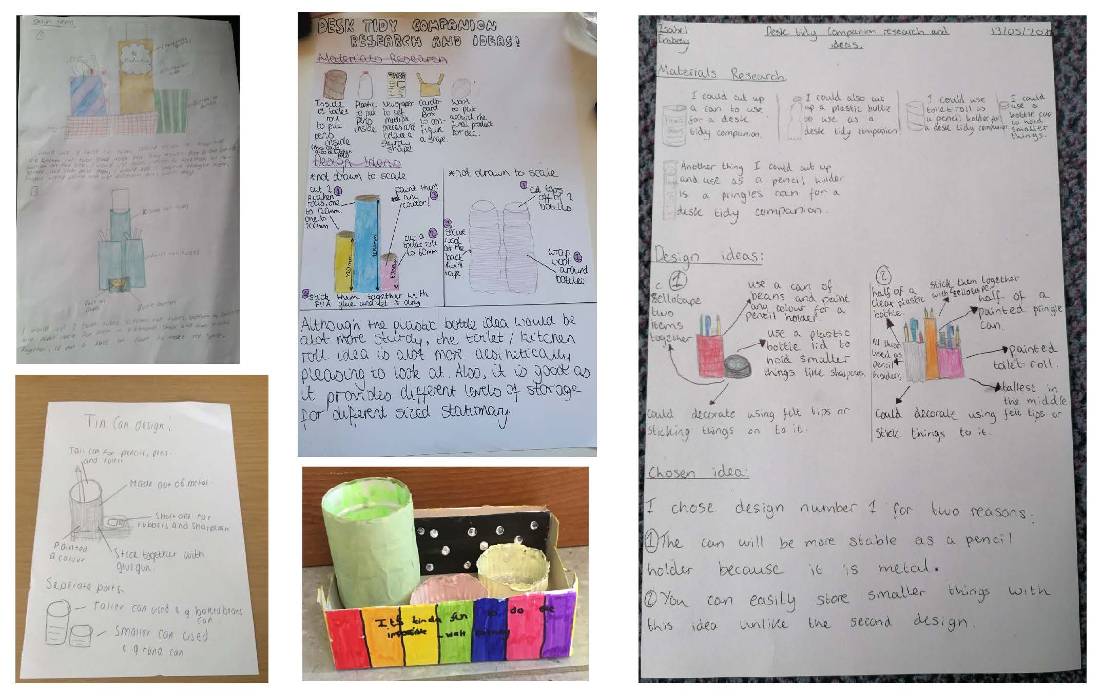 DT Design Challenges - Wood Green Academy