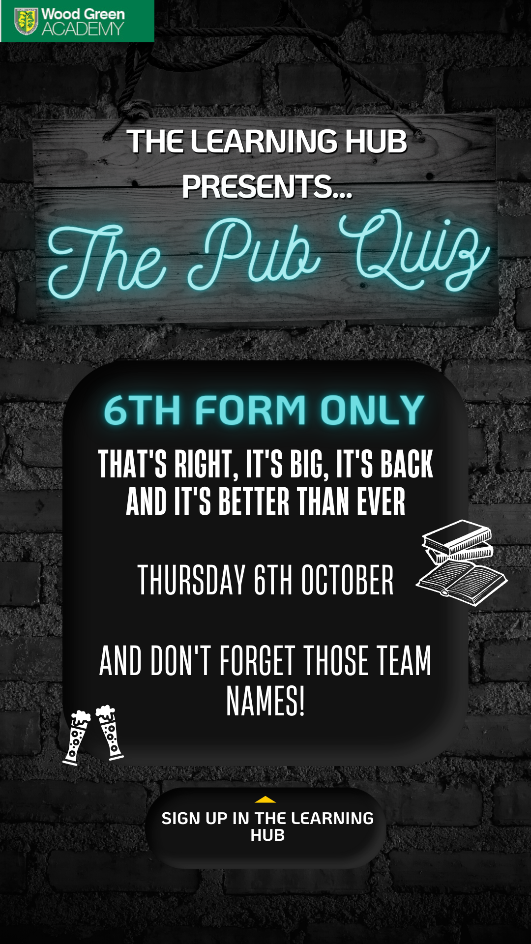 The Pub Quiz - Wood Green Academy