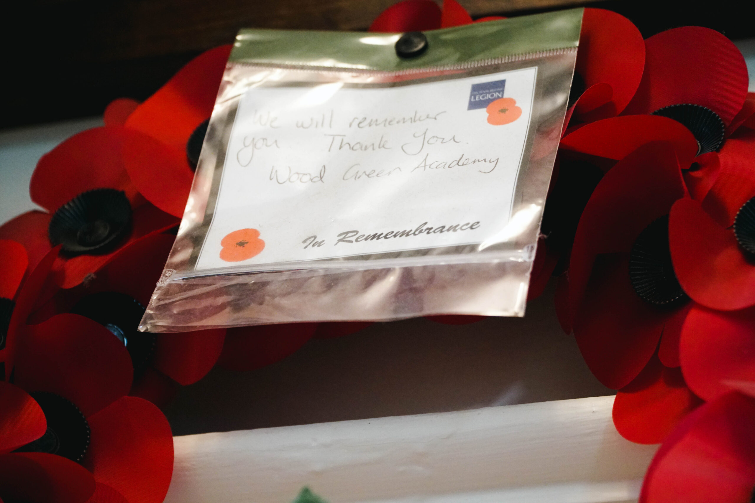 Remembrance Day 2022 - Wood Green Academy