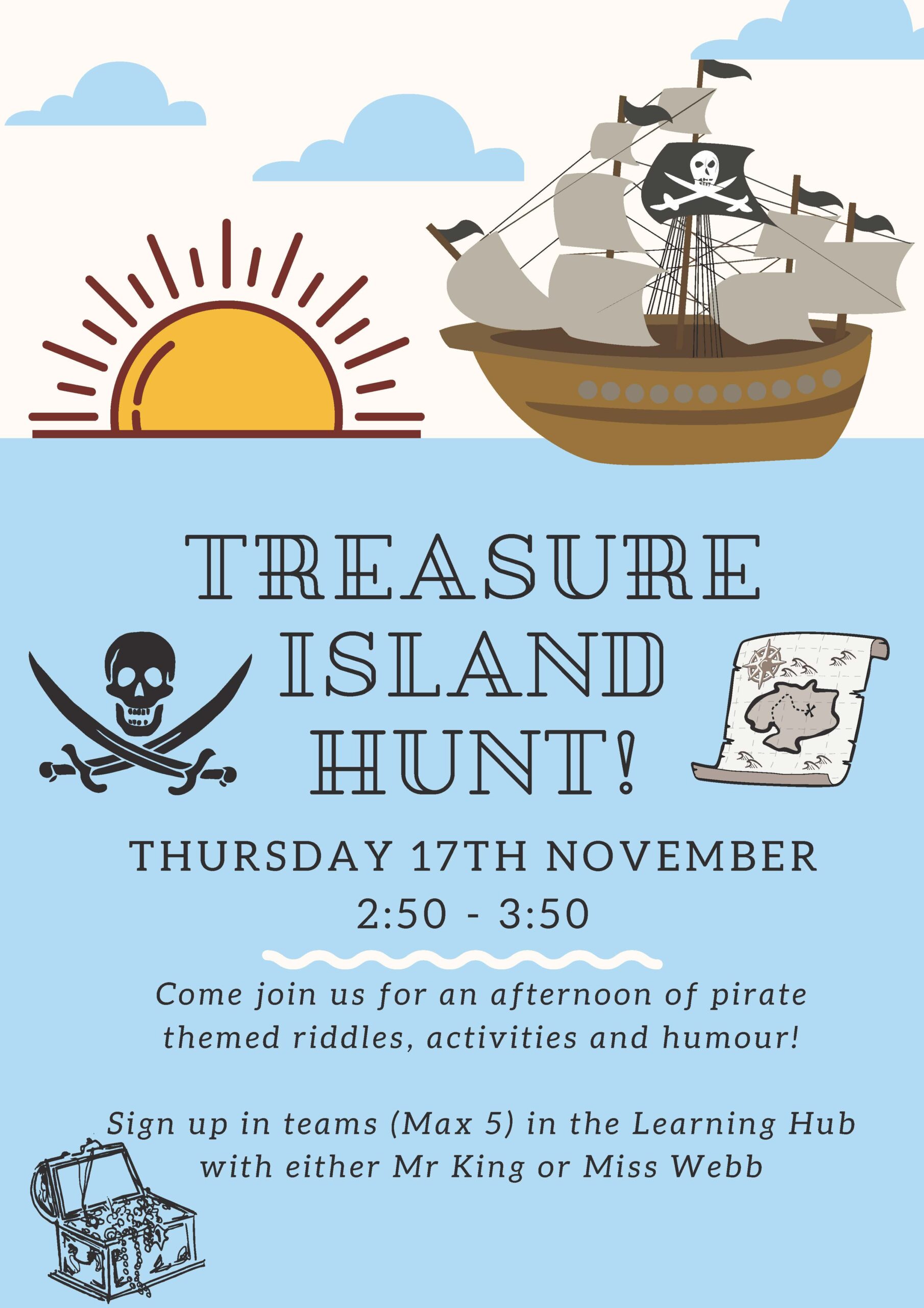 Treasure Island Hunt - Wood Green Academy