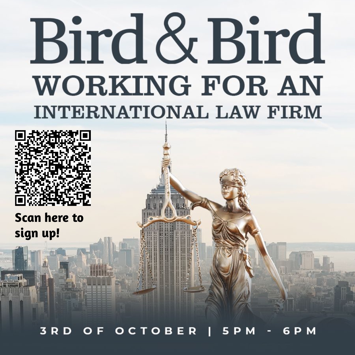 Insight to Bird & Bird Event – Navigating your career in law - Wood ...