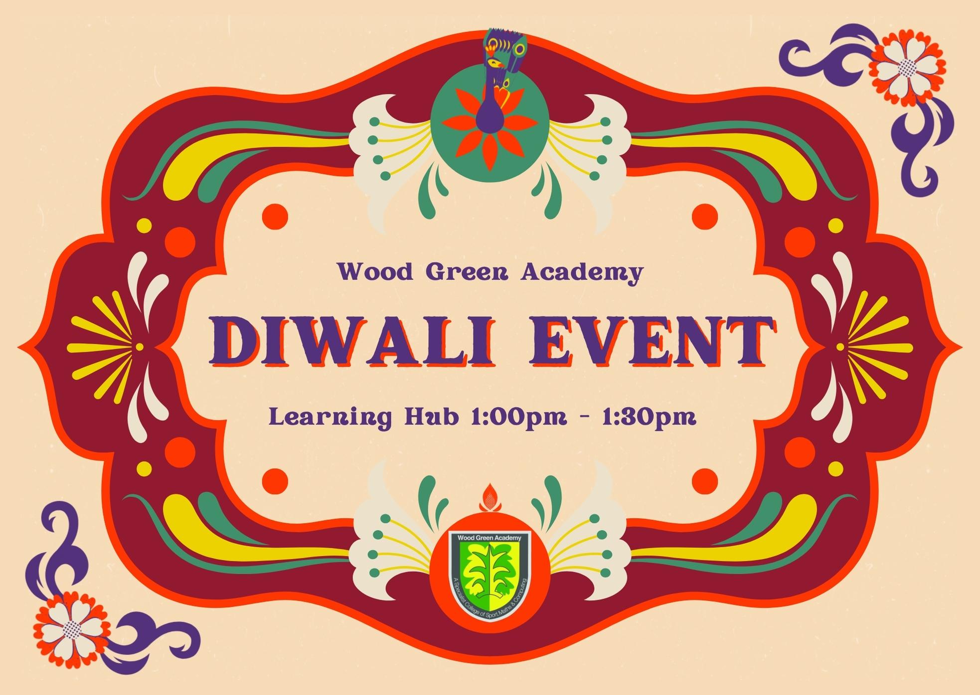 Learning Hub- Diwali Event - Wood Green Academy