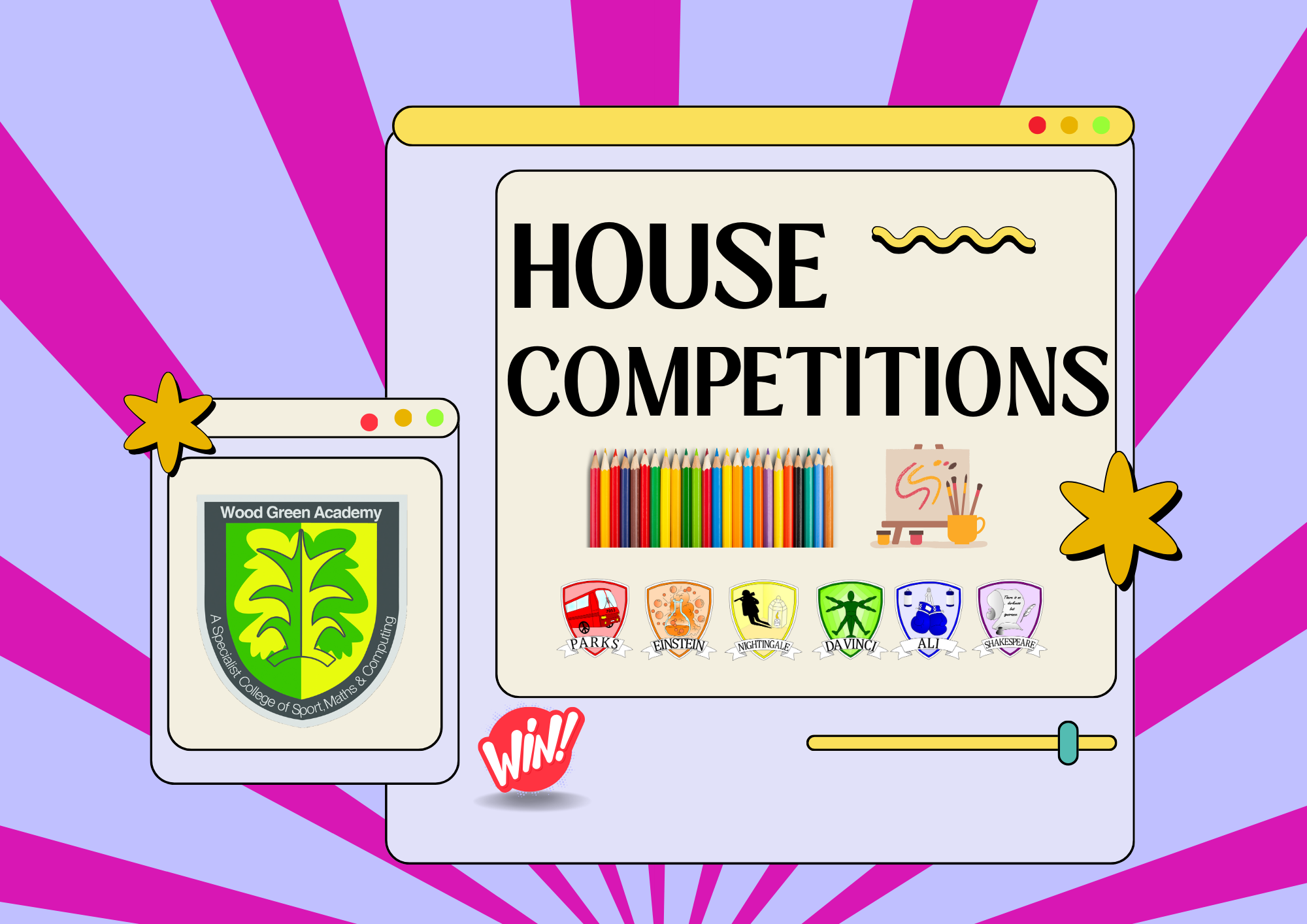 Celebrate Spring Photo House Competition - Wood Green Academy