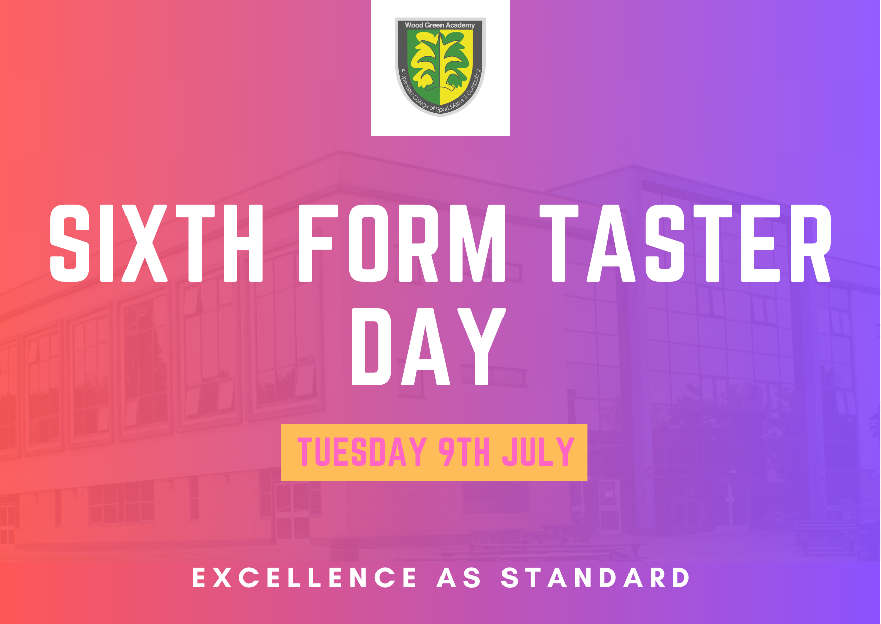 Sixth Form Taster Day 2024 - Wood Green Academy