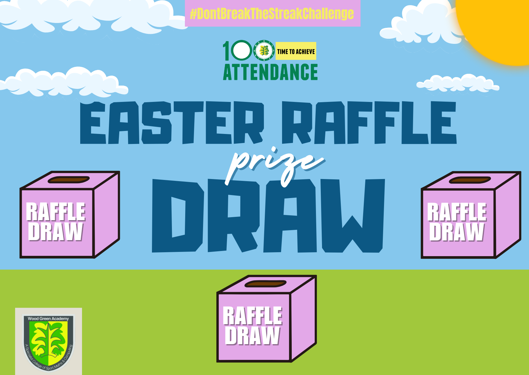 Easter Raffle 2024 - Wood Green Academy